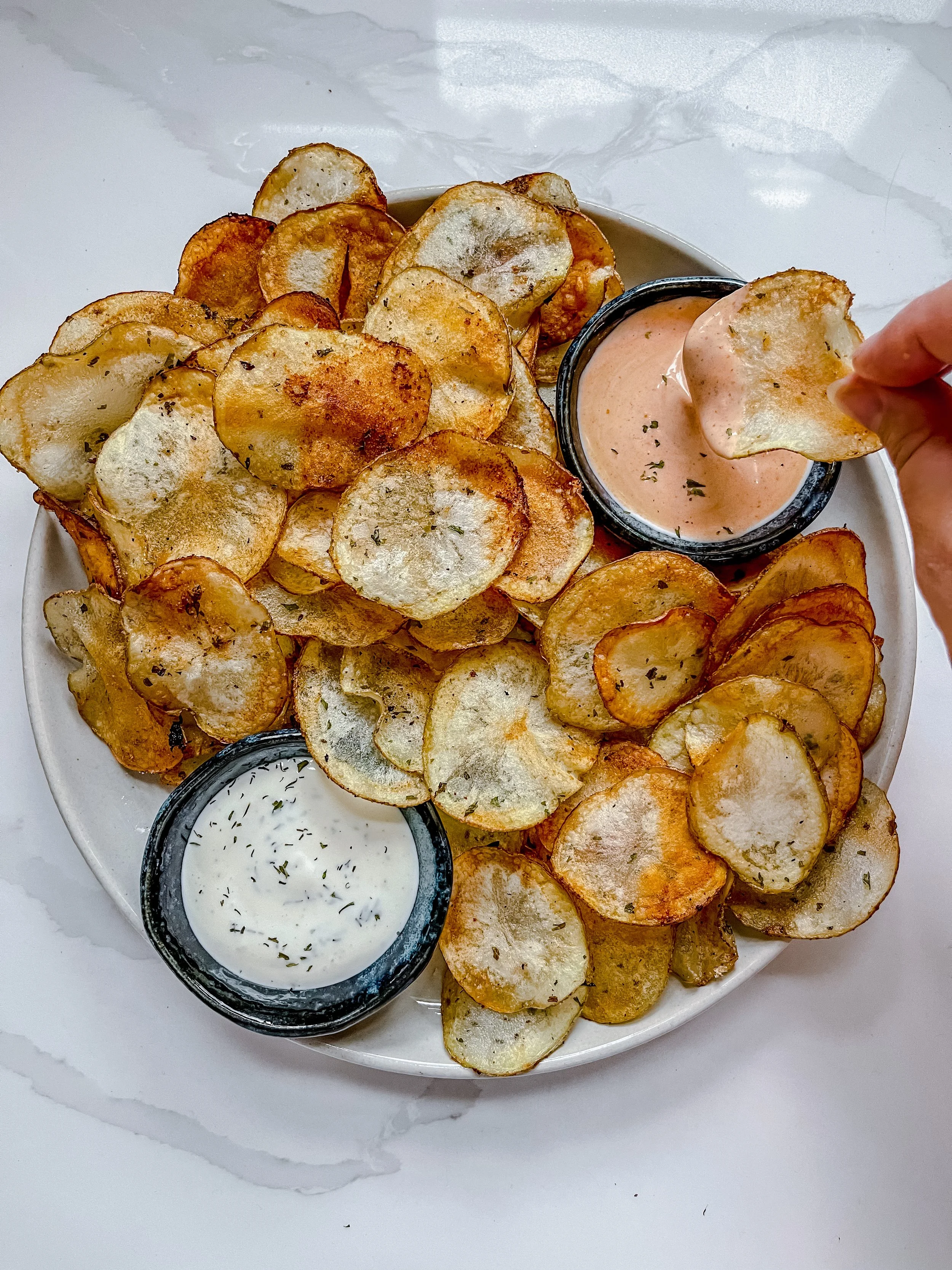 Sour Cream & Onion Chips — All Types of Bowls