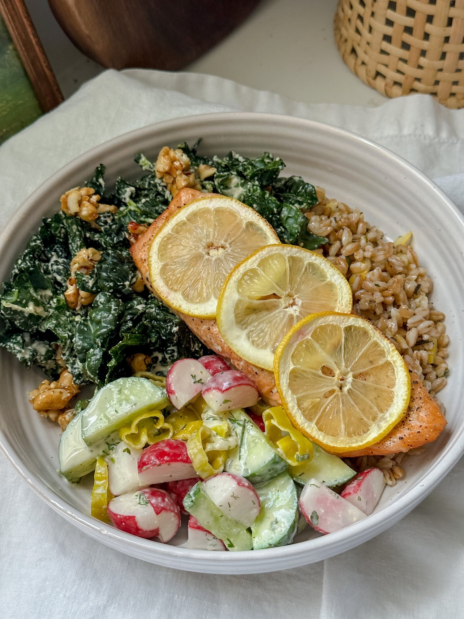 Dig Inn Salmon Bowl — All Types Of Bowls
