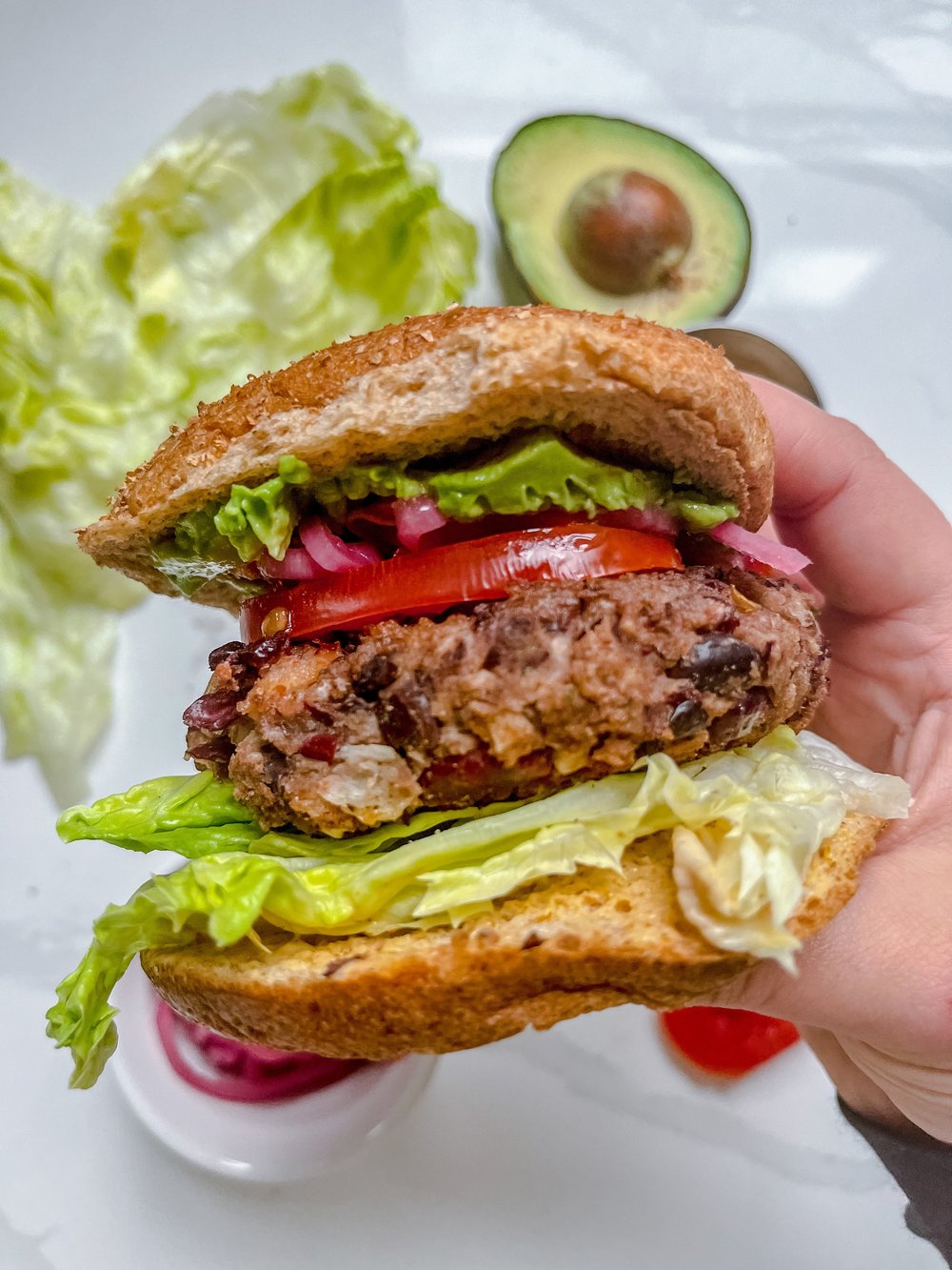 Vegan Bean Burgers — All Types of Bowls