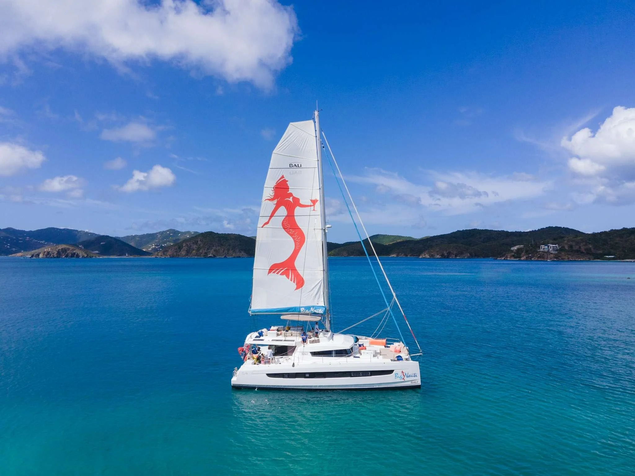 Big Nauti is a brand new 2021 catamaran with numerous panoramic ...