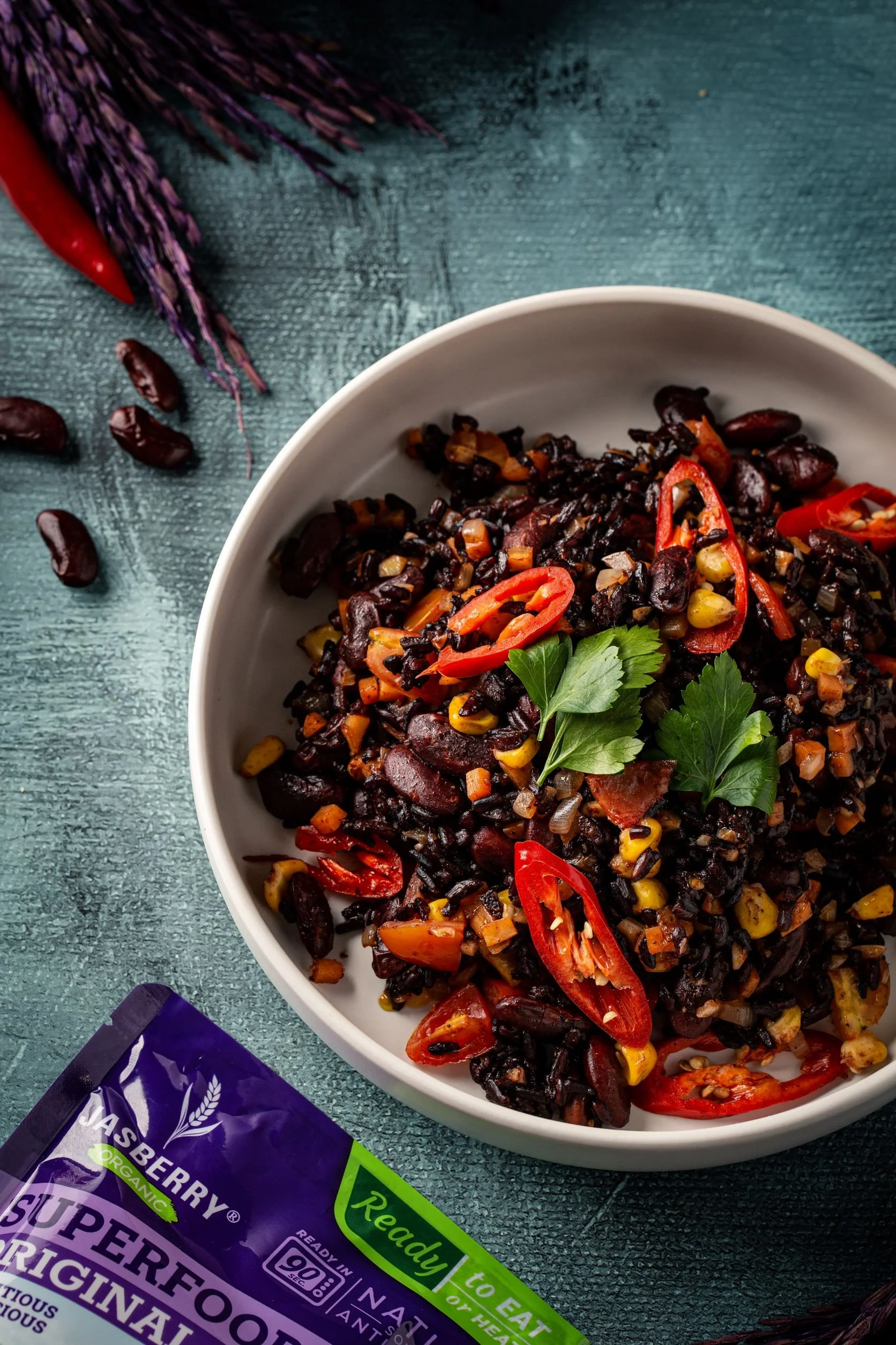 Spicy Mexican RTE Jasberry rice — Jasberry | The Superfood Rice