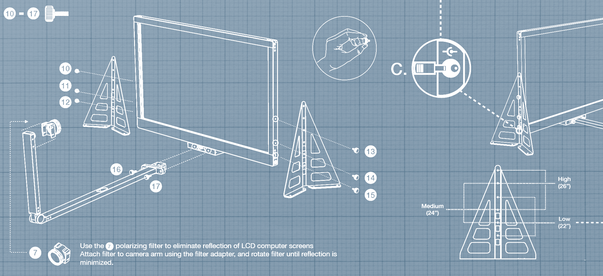 Technical Specifications — eGlass Lightboard
