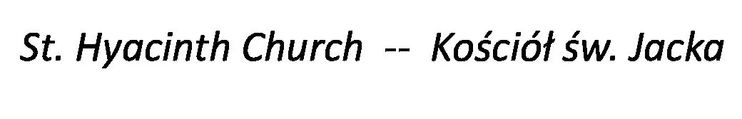 Saint Hyacinth Roman Catholic Church