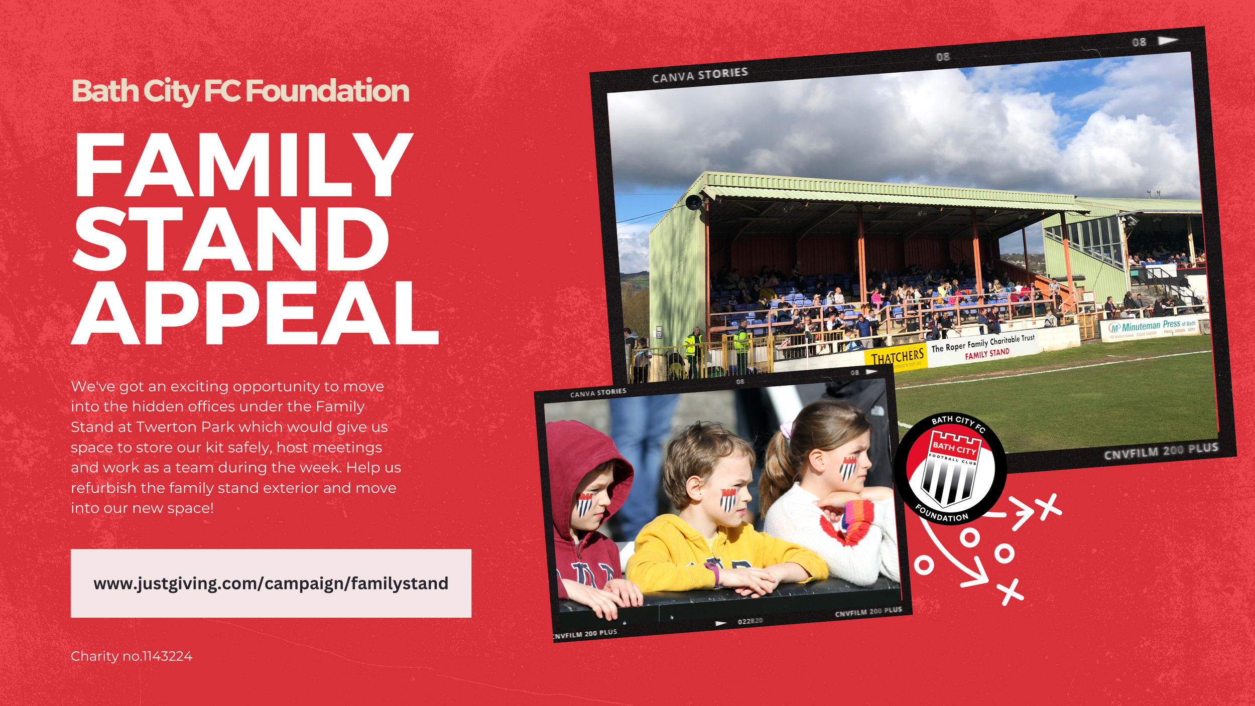 Foundation Launch Family Stand Appeal — Bath City FC Foundation