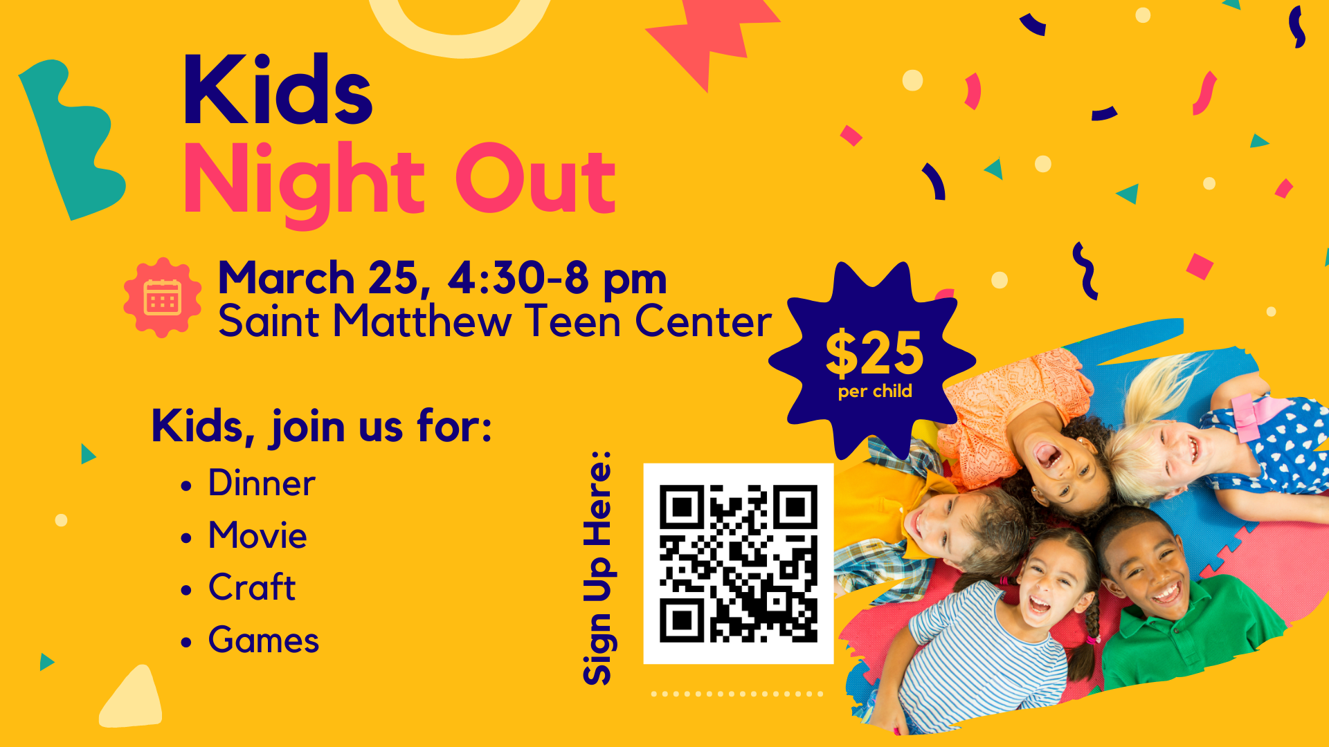 Kids' Night Out — Saint Matthew