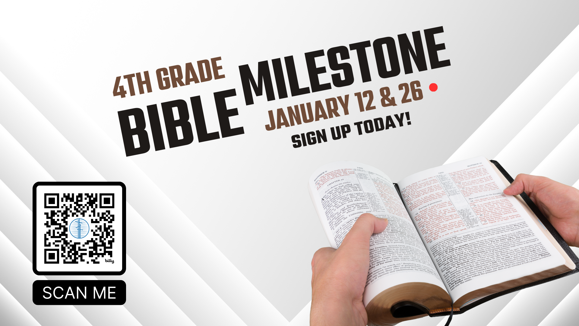 4th Grade Bible Milestone Celebration — Saint Matthew