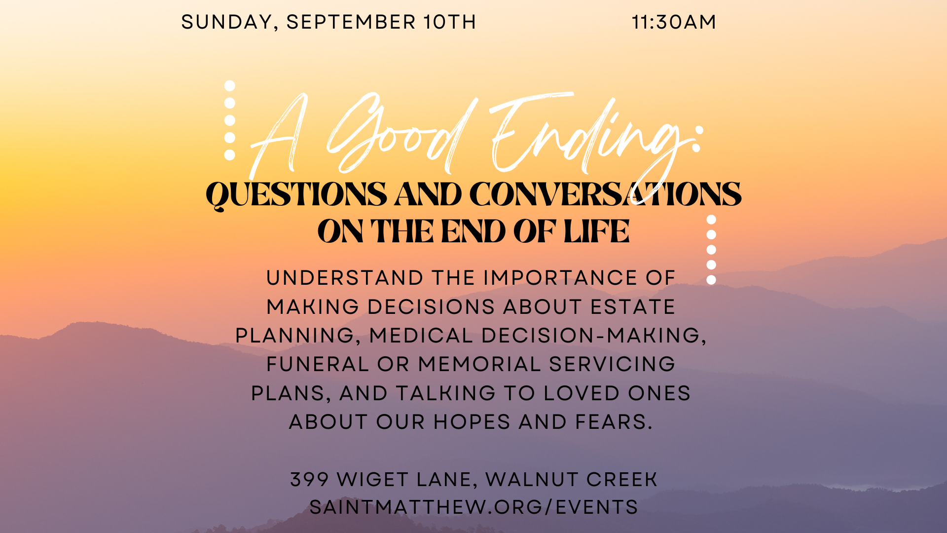 End Of Presentation Questions