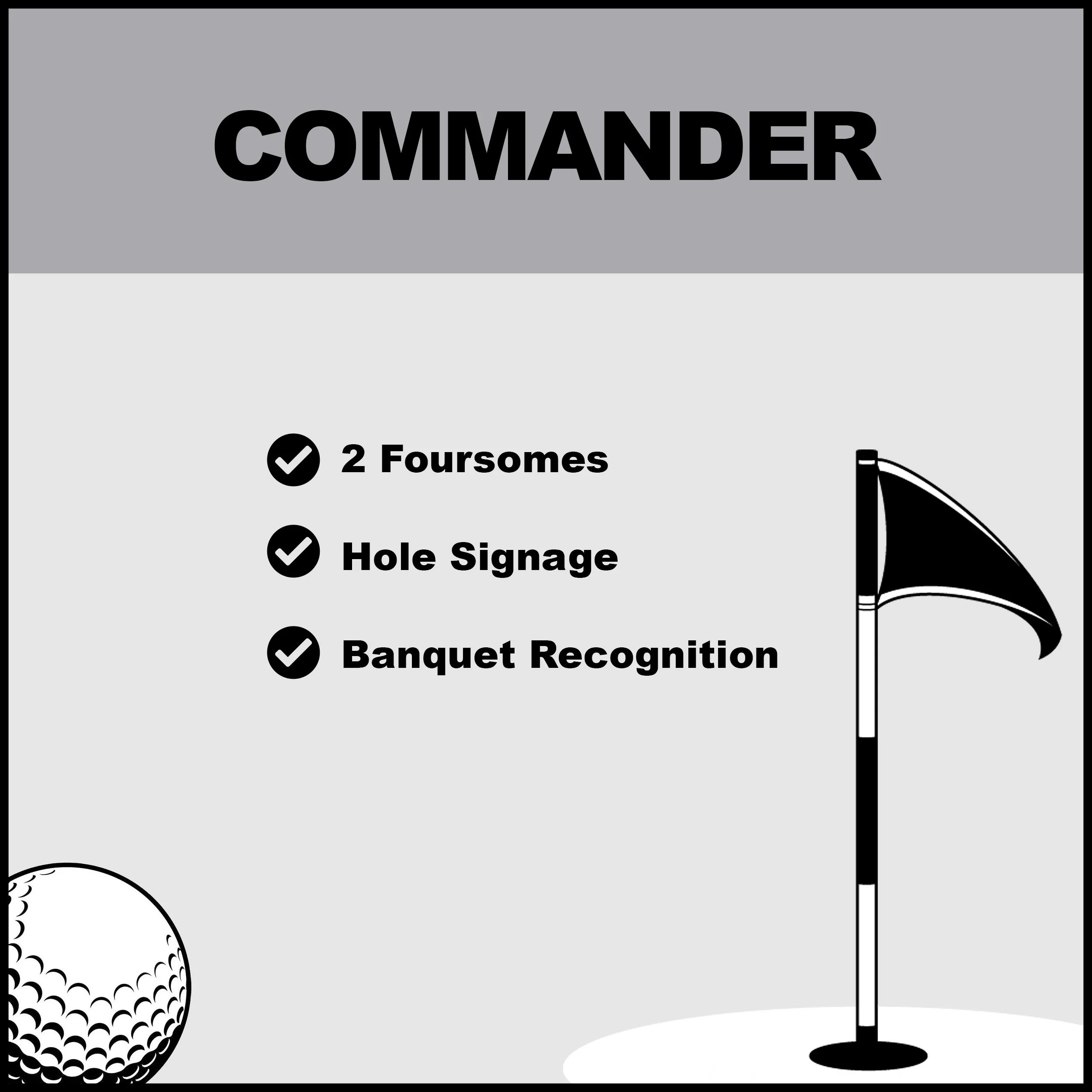 Commander Sponsorship Package — The William H. Parker LAPD Foundation