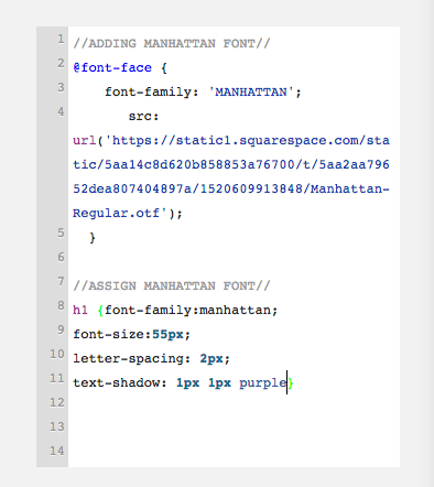 How To Upload And Use A Custom Font In Squarespace — Squarespace Web ...