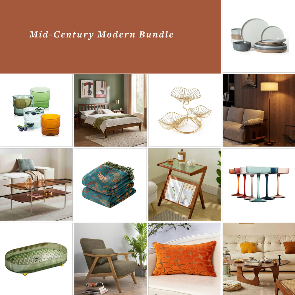 Mid-Century Modern Home Bundle | Fresh Starts Registry