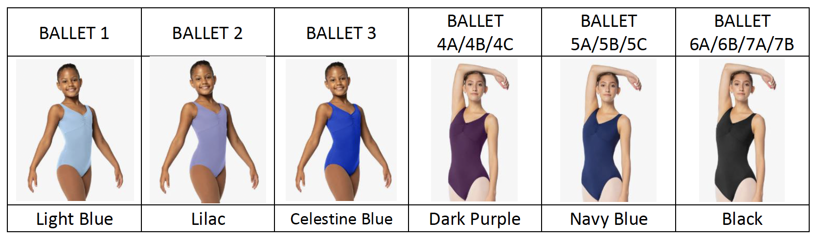 Dress Code — Emerald Ballet Academy