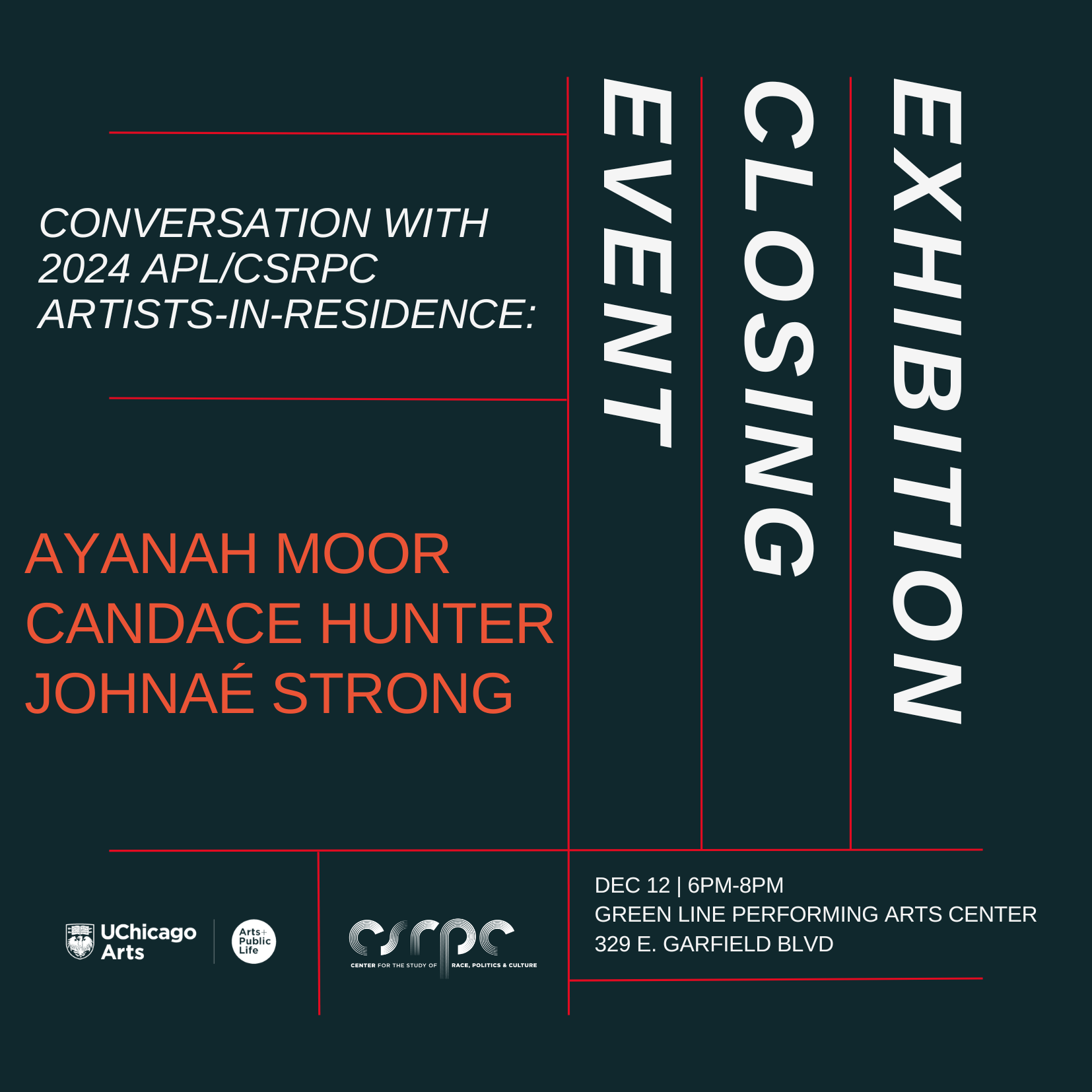 Remembering Ghosts : Exhibition Closing Event — Arts + Public Life