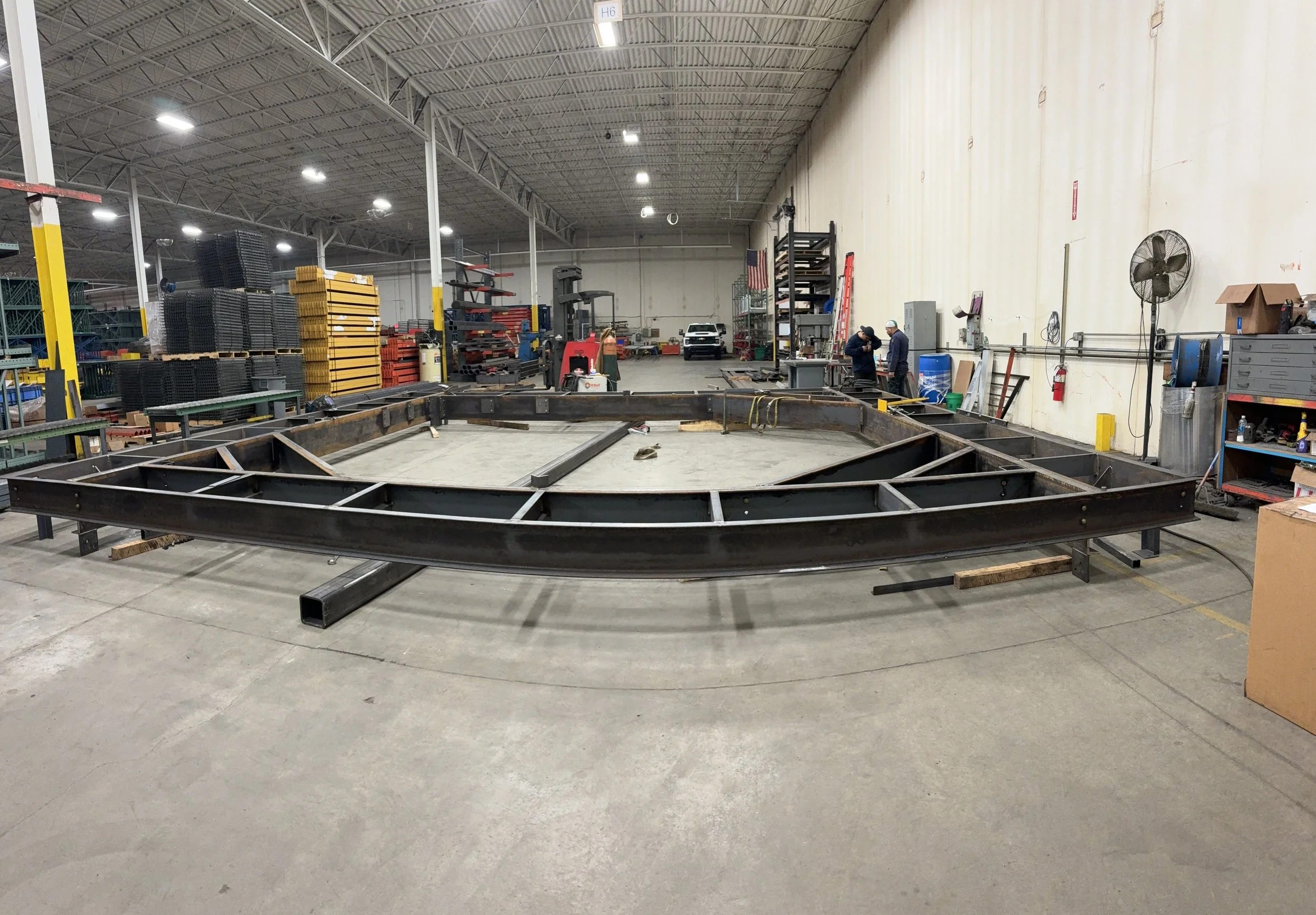 4th Steel Structure Assembly — G&G Fabrication & Welding