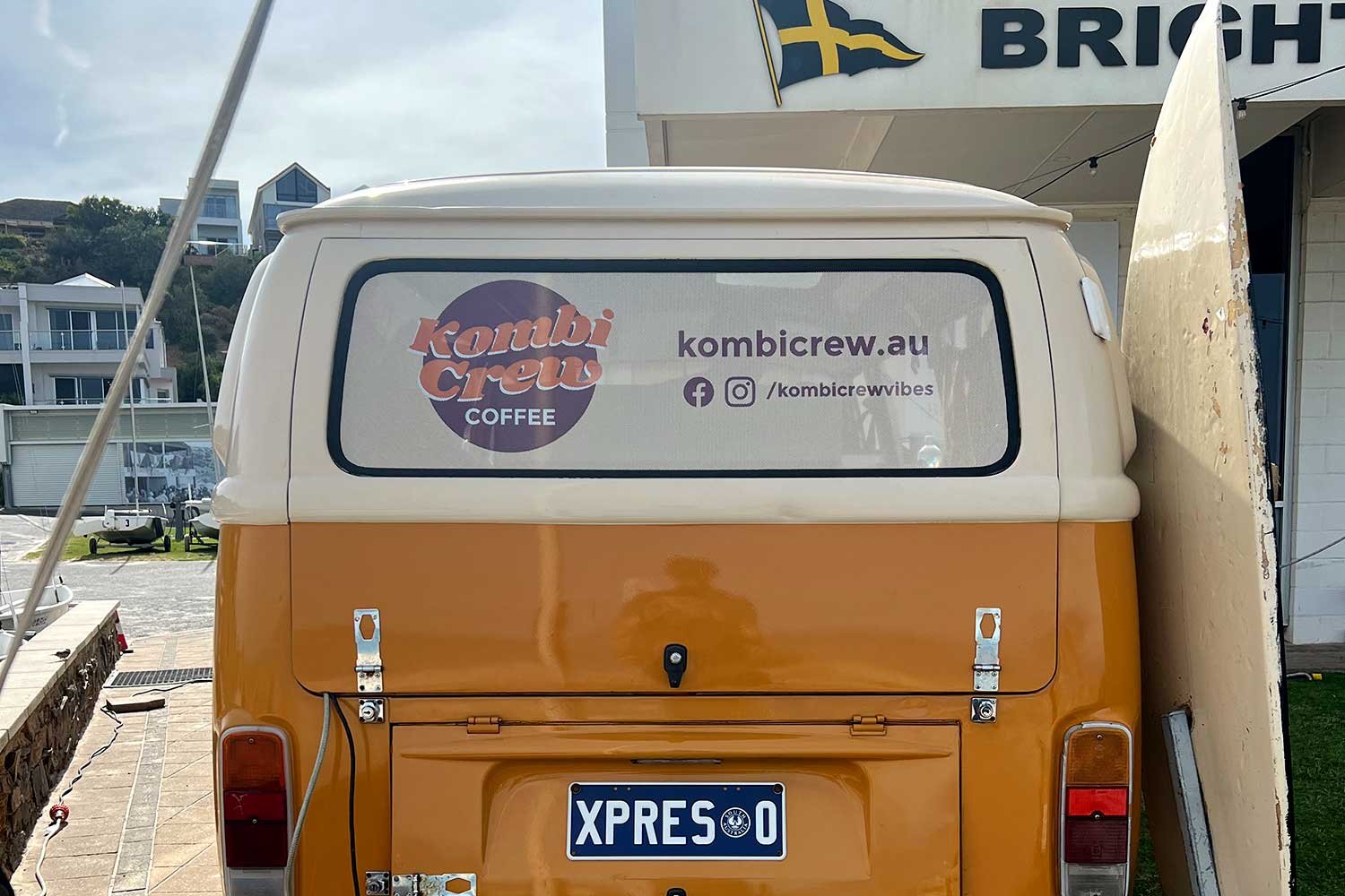 Kombi Crew - Coffee Van Signage — Beanstalk Creative