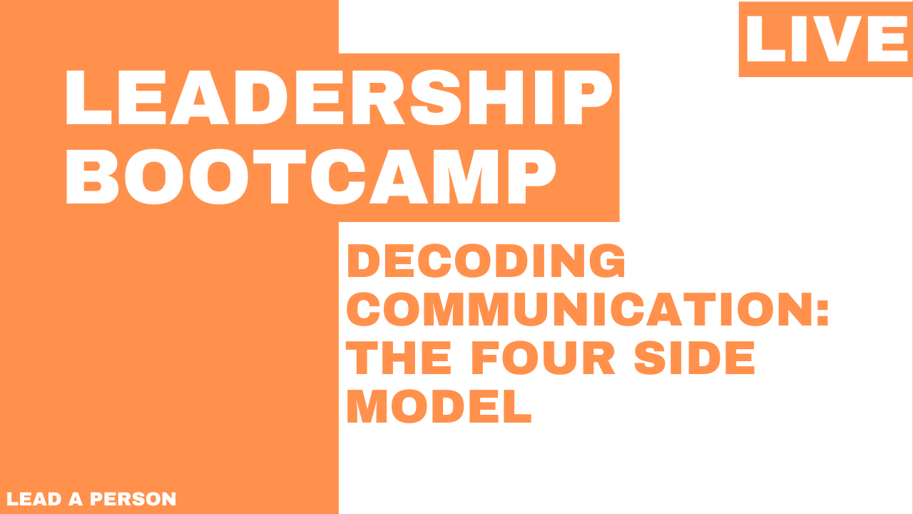 Decoding Communication - The Four Side Model — Jens Heitland