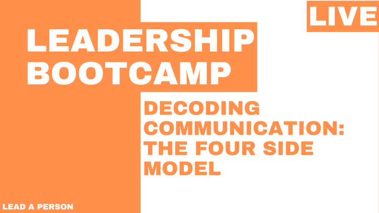 Decoding Communication - The Four Side Model — Jens Heitland