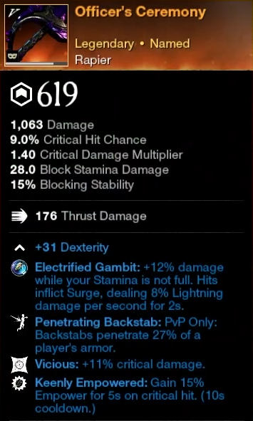 Sword & Shield / Rapier PvP Build — PvP New World