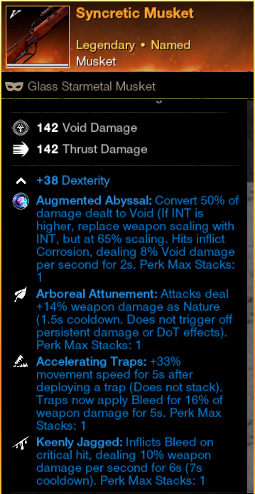 Serenity / Musket - PvP Build — PvP New World