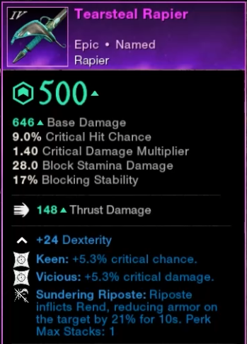 Rapier / Musket Beginner PvP Build — PvP New World