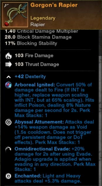 Inferno / Rapier - PvP Build S7 — PvP New World