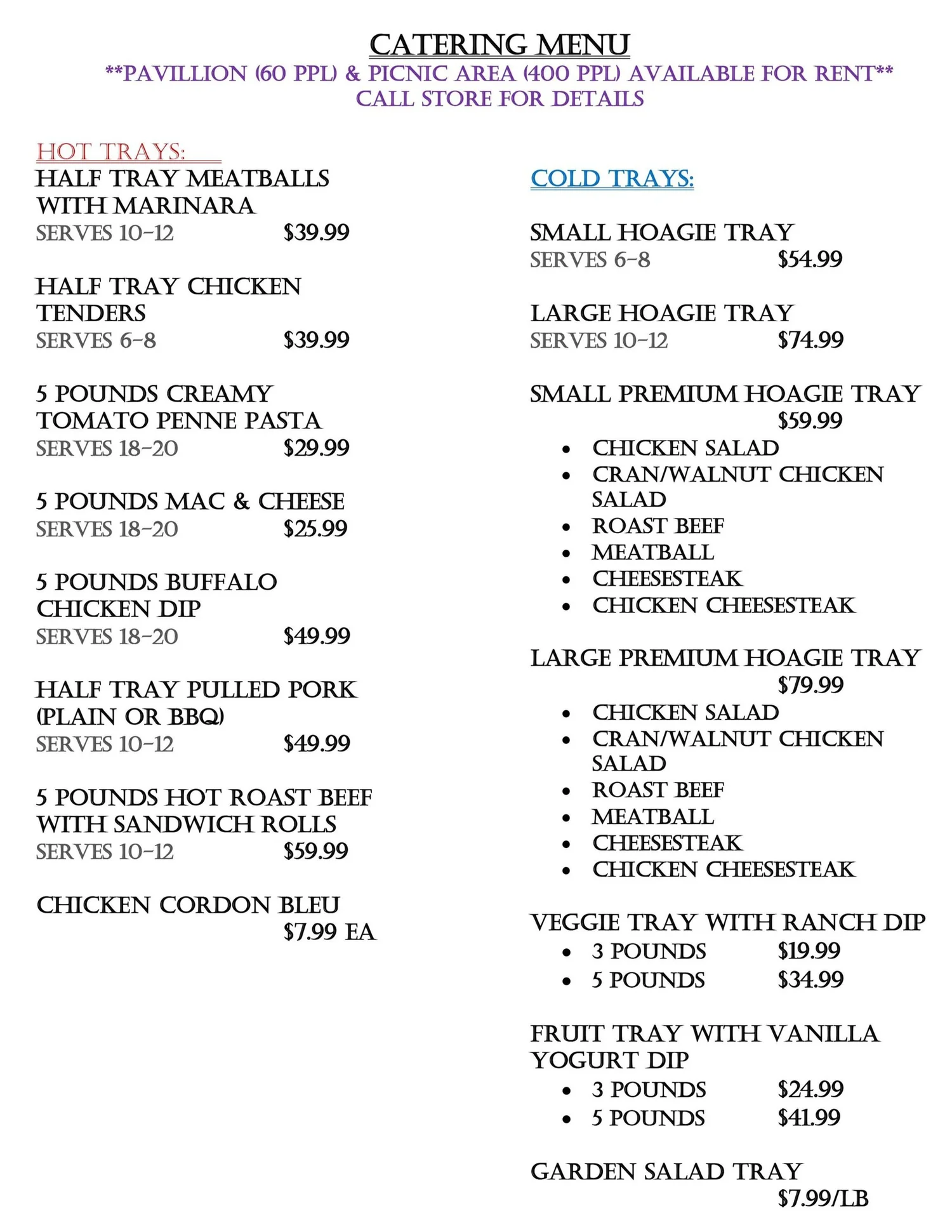 The Market — Styer Orchard