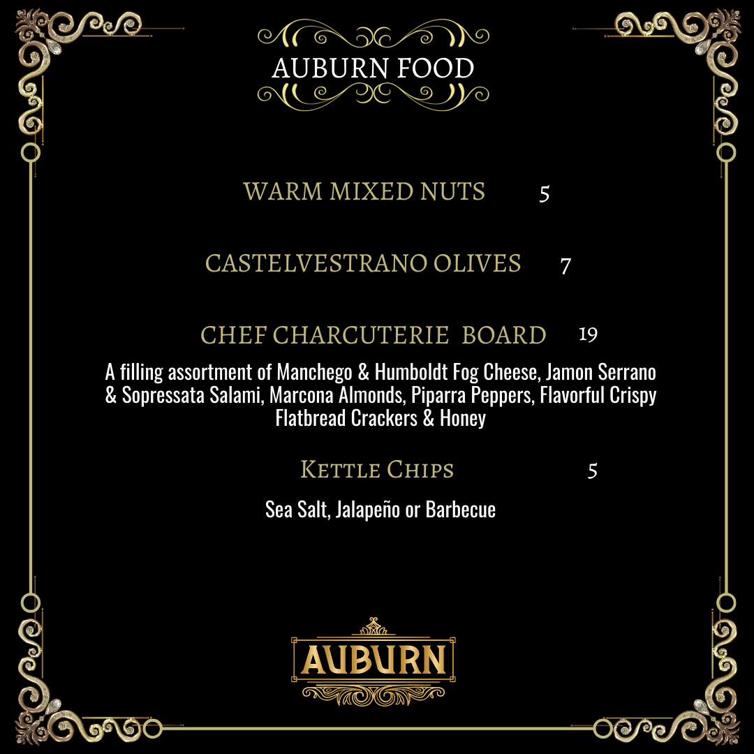 Menu — Auburn Lounge