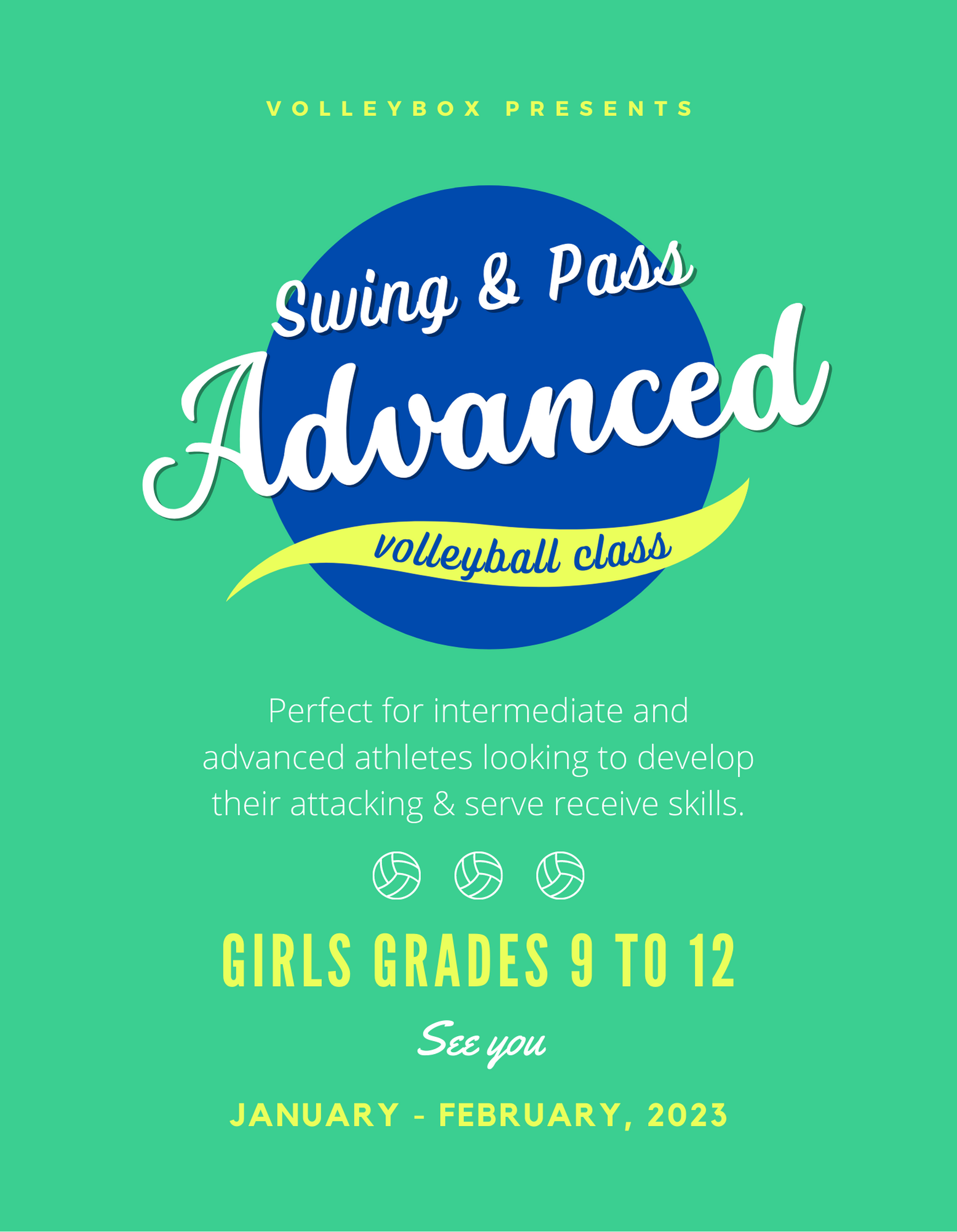 Grade 9 Girls — Volleybox Sports Centre