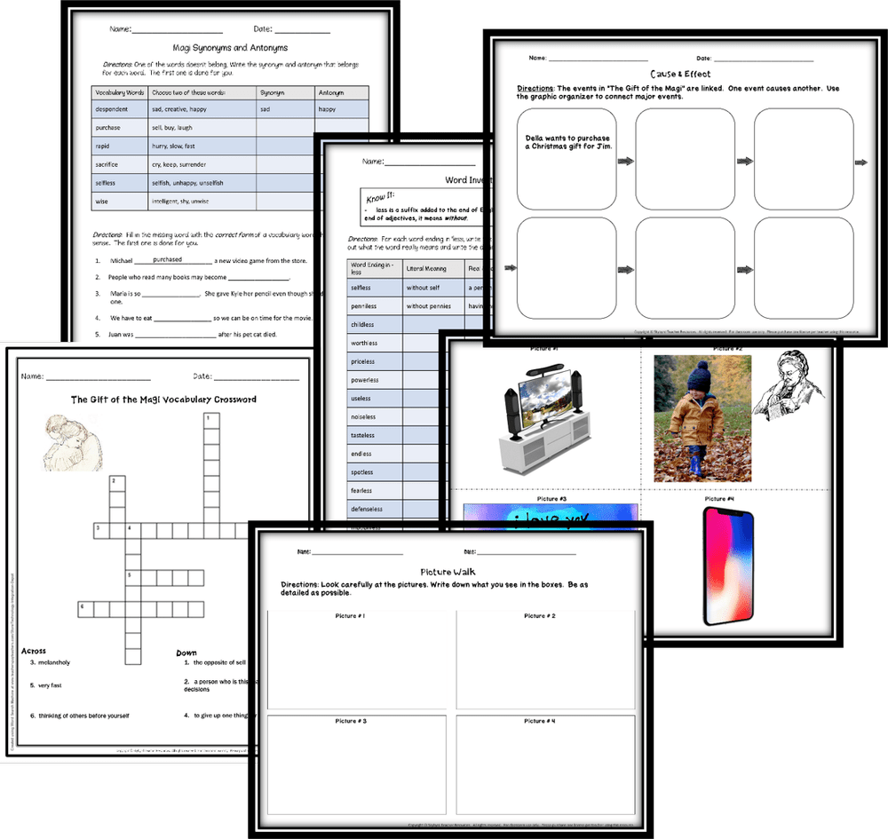 The Gift of the Magi for English Language Learners — Skybyrd Teacher ...