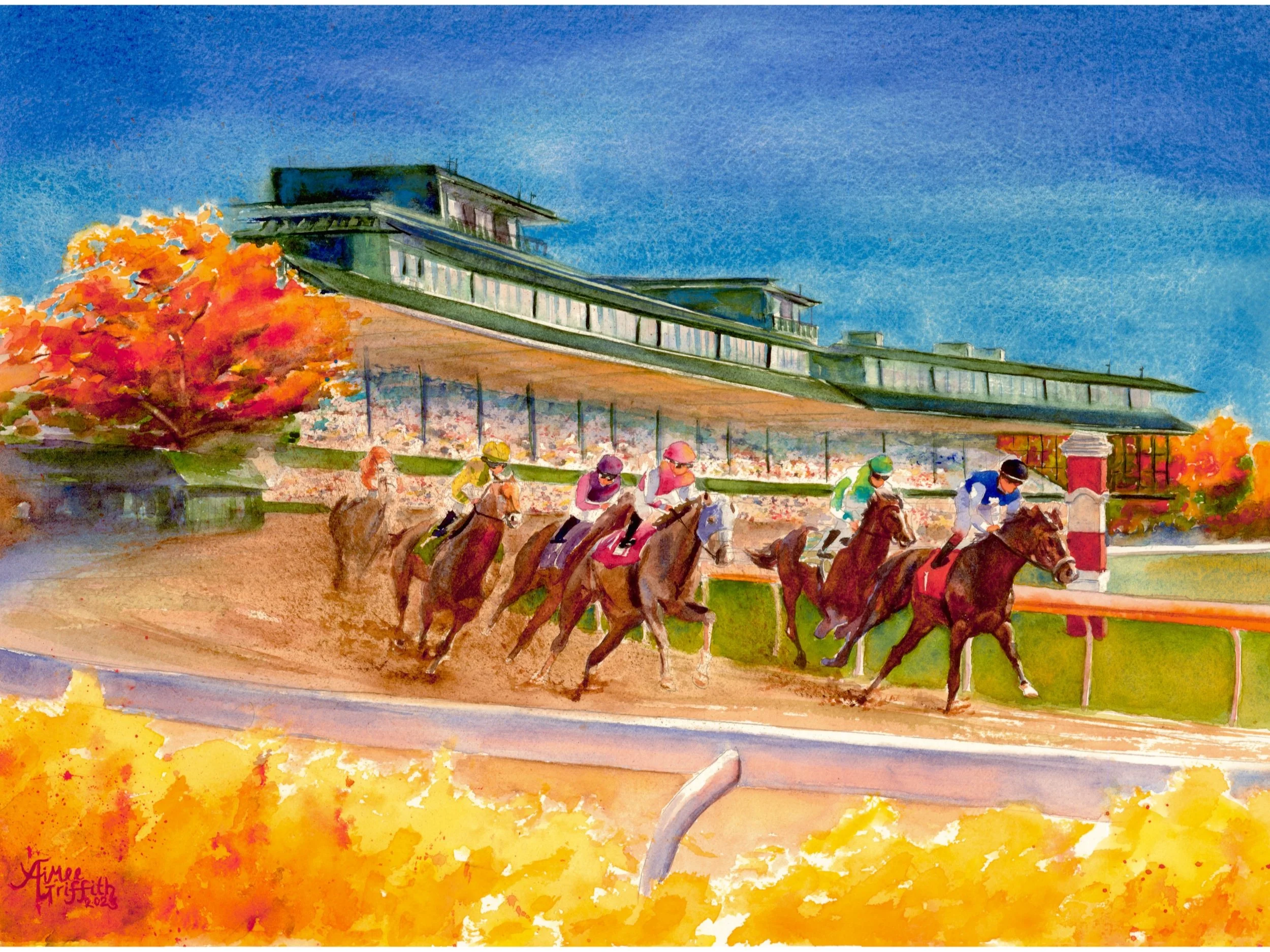 Watercolors by Aimee Official artist of the Kentucky Derby and Kentucky ...