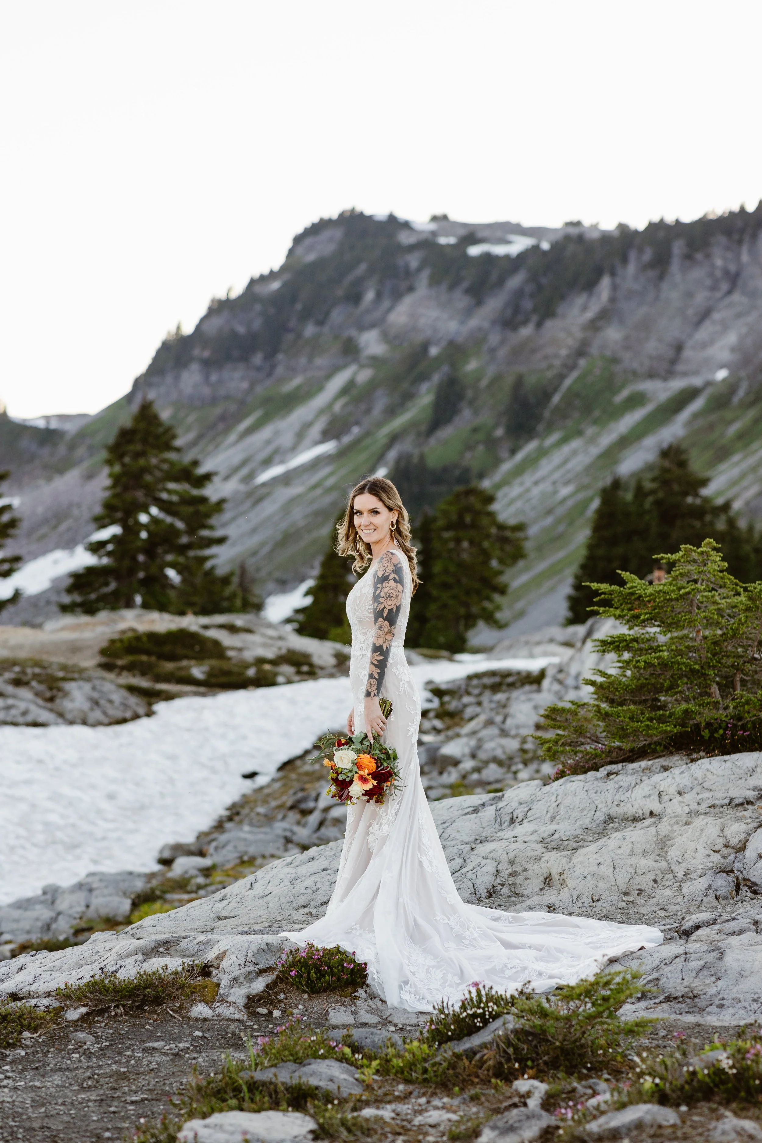 How To Pick The Perfect Elopement Dress - Adventure Elopement Photographer