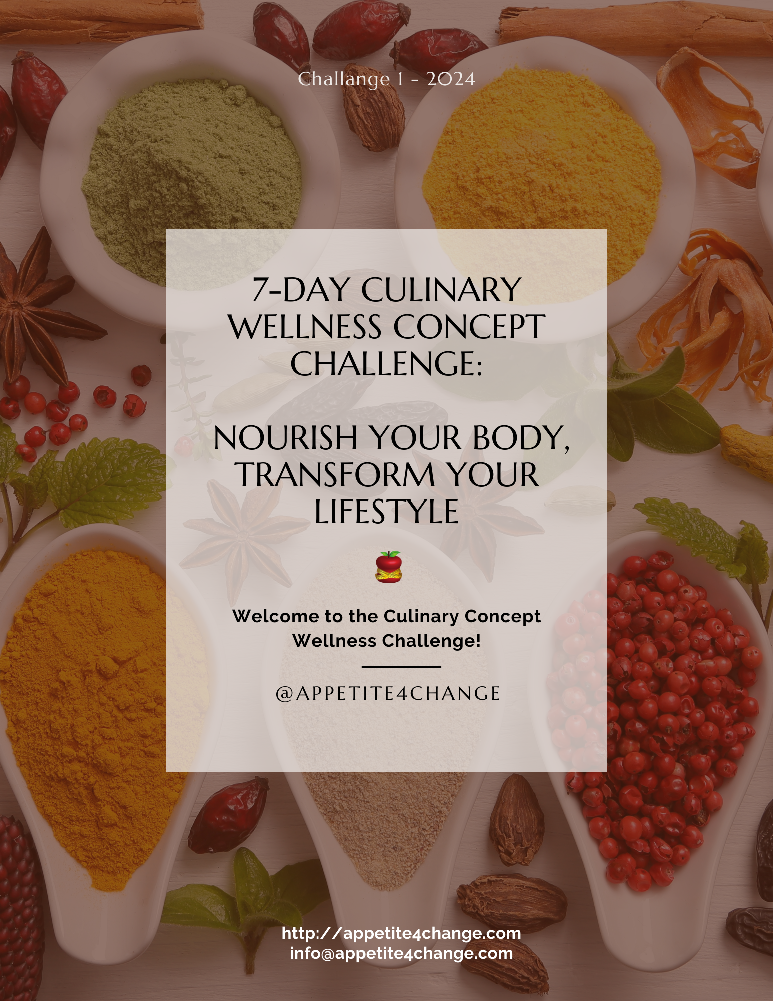 TRANSFORMATIVE WELLNESS STUDY GUIDE — Appetite 4 Change, LLC