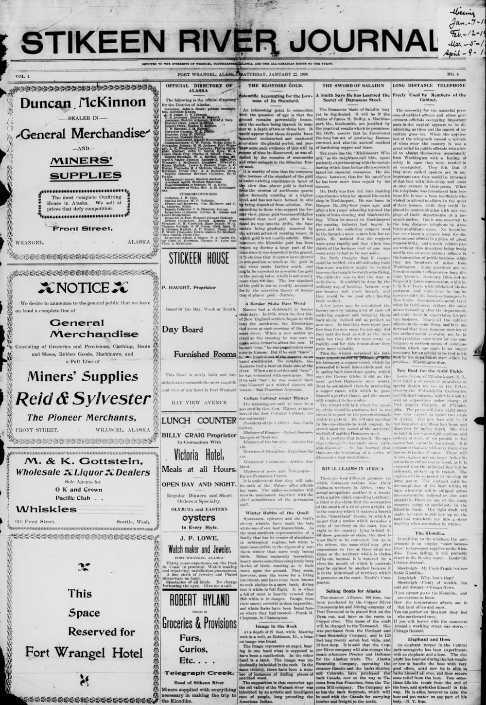 Reading Wrangell’s Historic Newspapers — Wrangell History Unlocked