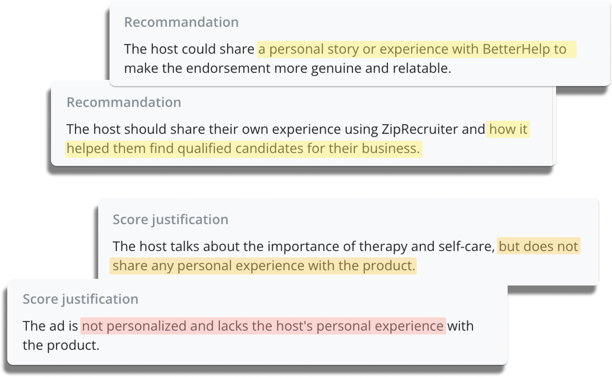 New Feature Spotlight: Automated Ad Scoring! — Podscribe