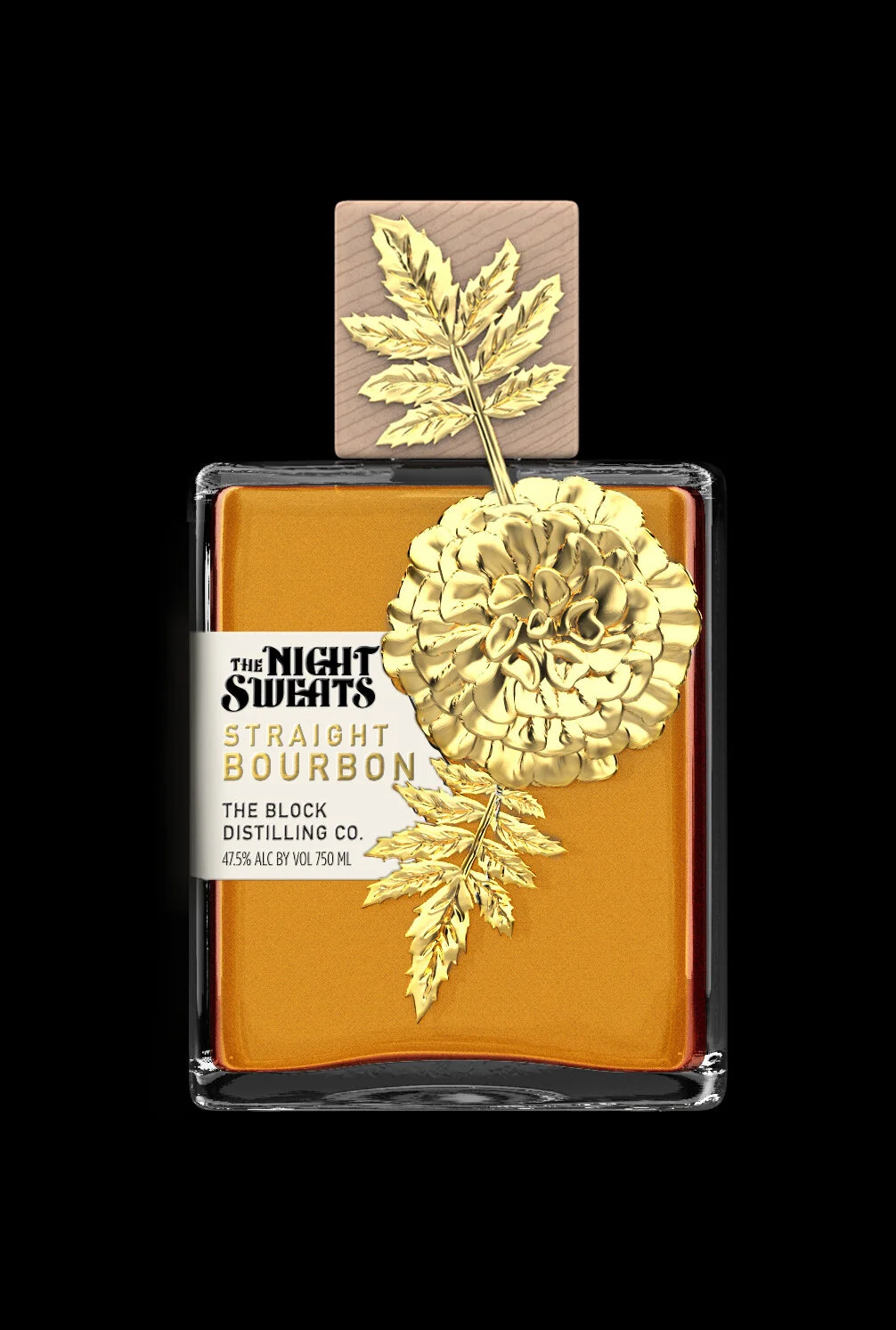 The Night Sweats Straight Bourbon — The Block Distilling Co.