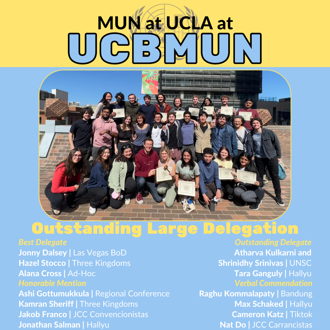 Travel Team — MUN at UCLA
