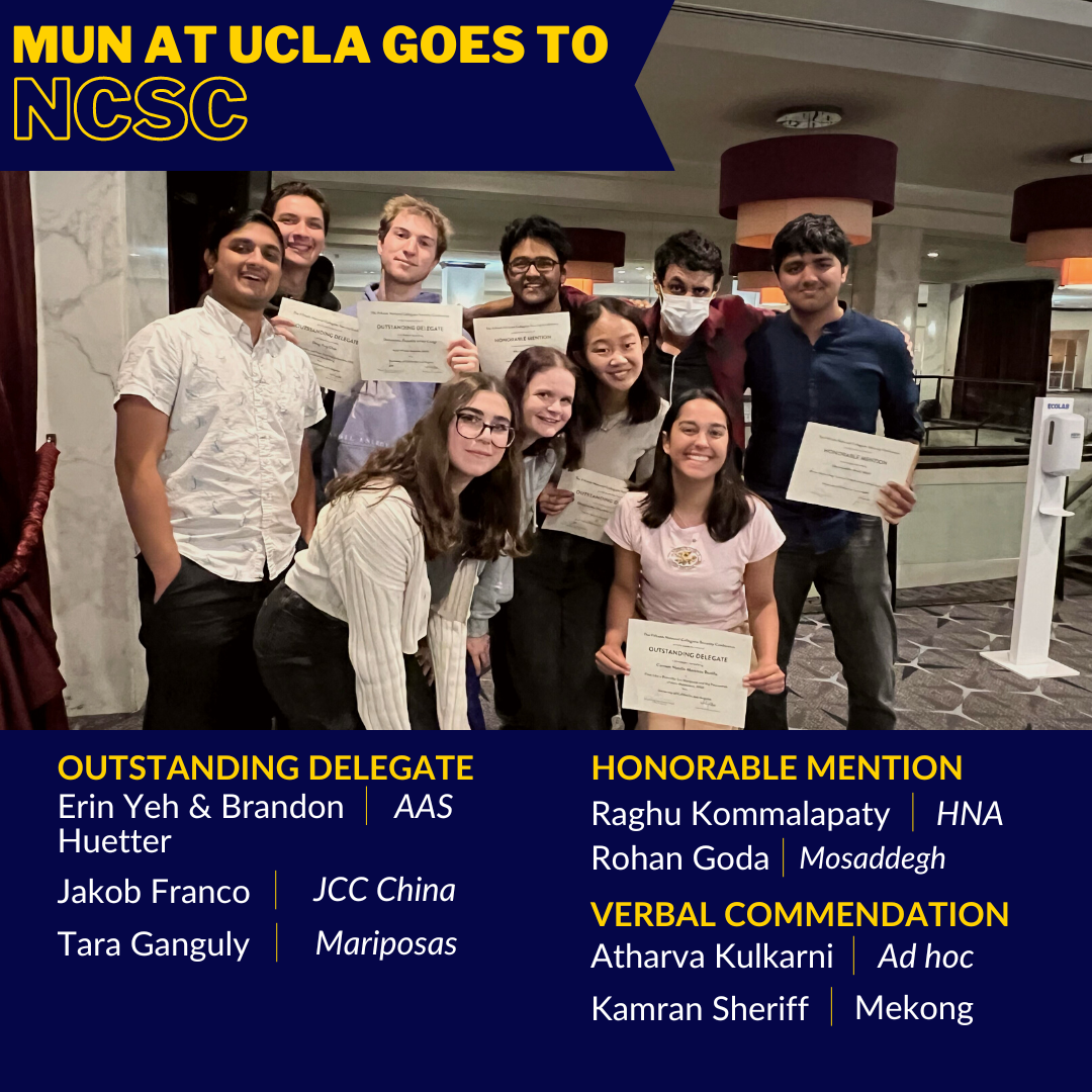 Travel Team — MUN at UCLA