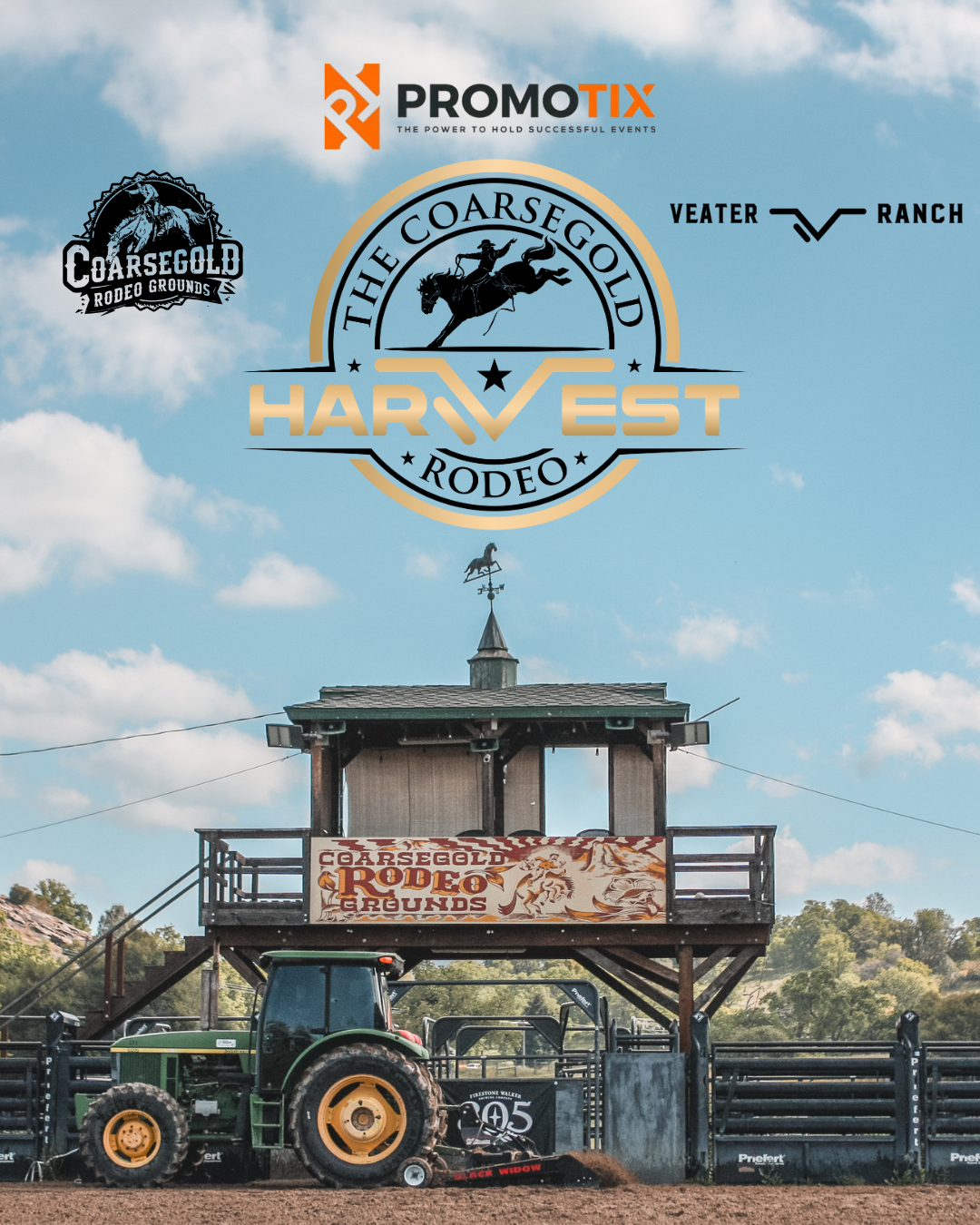 COARSEGOLD HARVEST RODEO — Veater Ranch