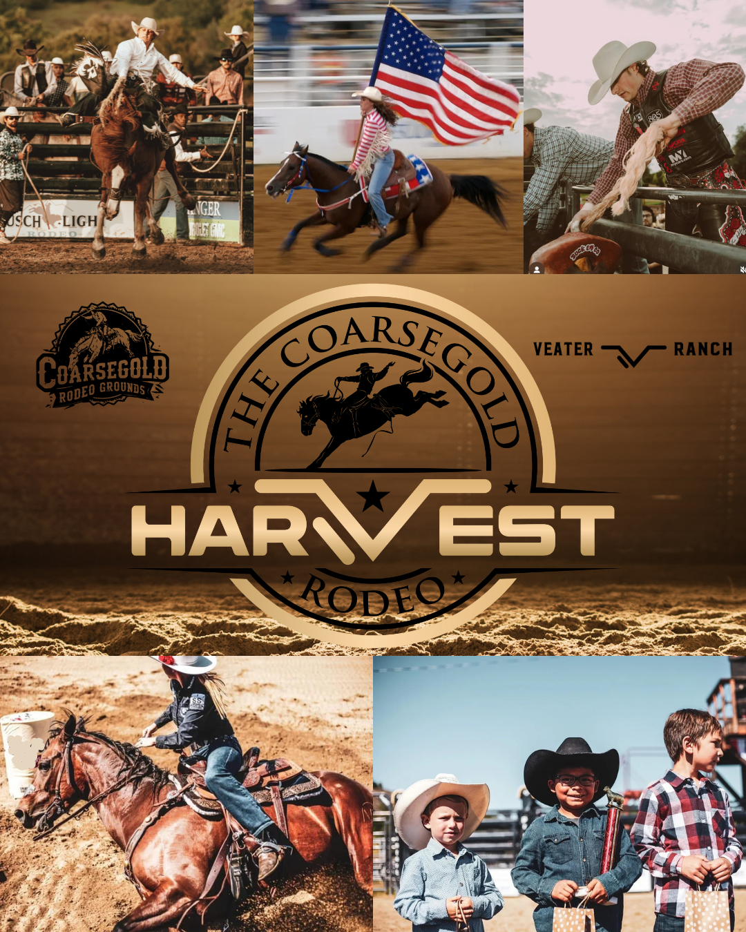 COARSEGOLD HARVEST RODEO — Veater Ranch