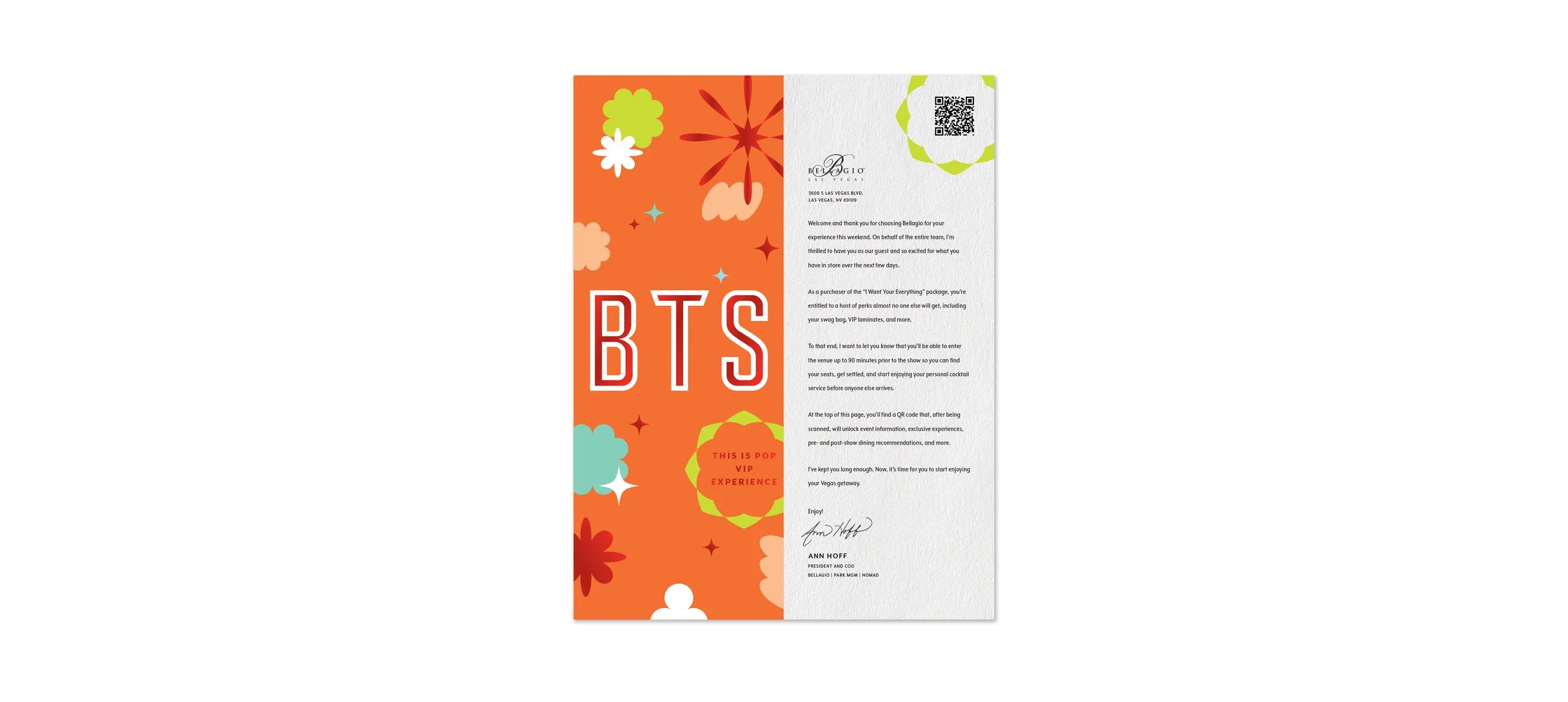BTS VIP Invitation Collateral — CHELSEA'S PORTFOLIO