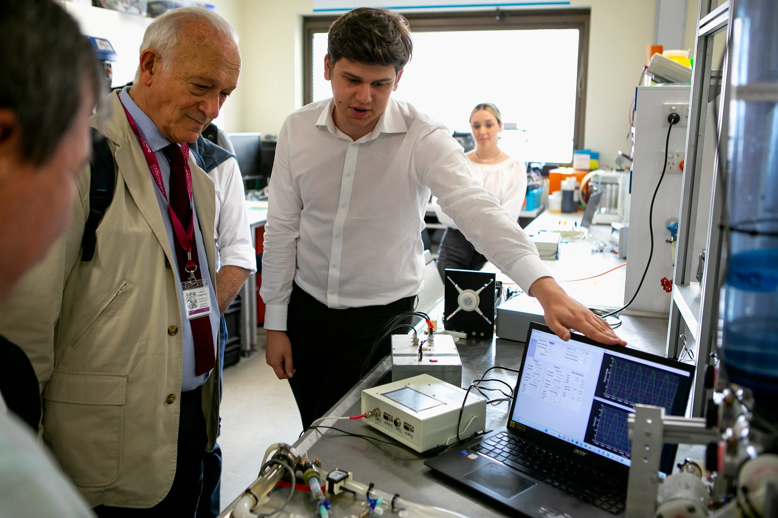 Professor John Fraser, Founder, Critical Care Research Group, Brisbane ...