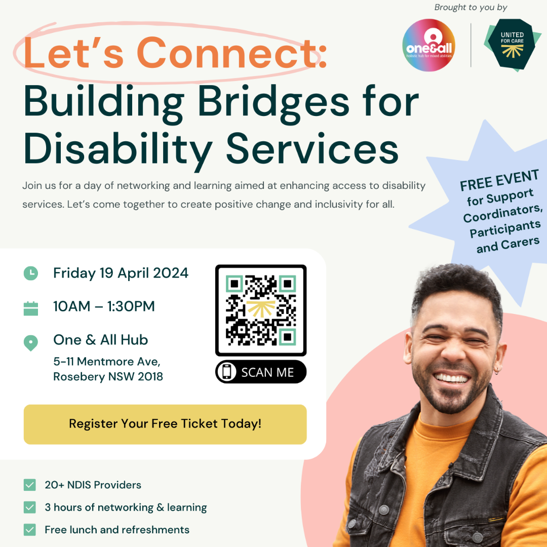 Upcoming Events — One&All Hub - Creative Hub for All Abilities