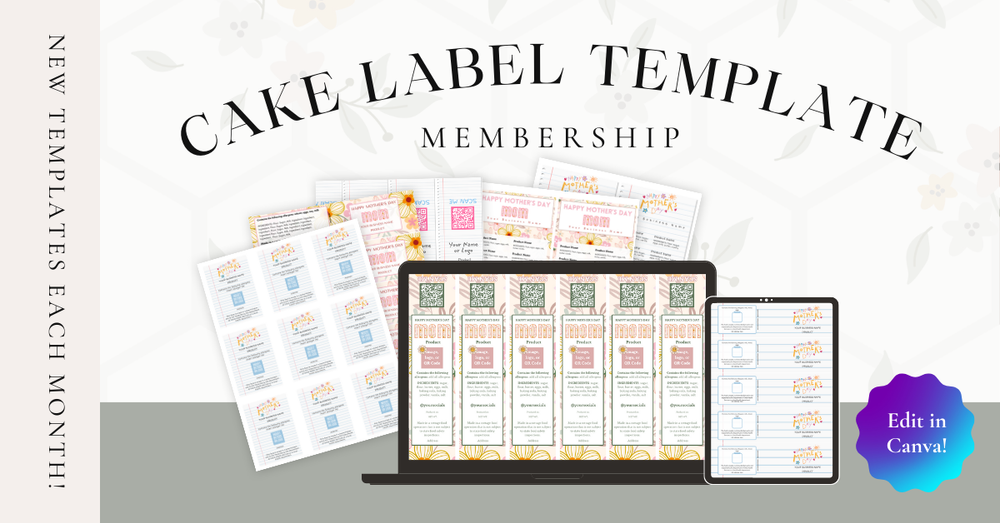 Label Template Membership — The Station Bakery