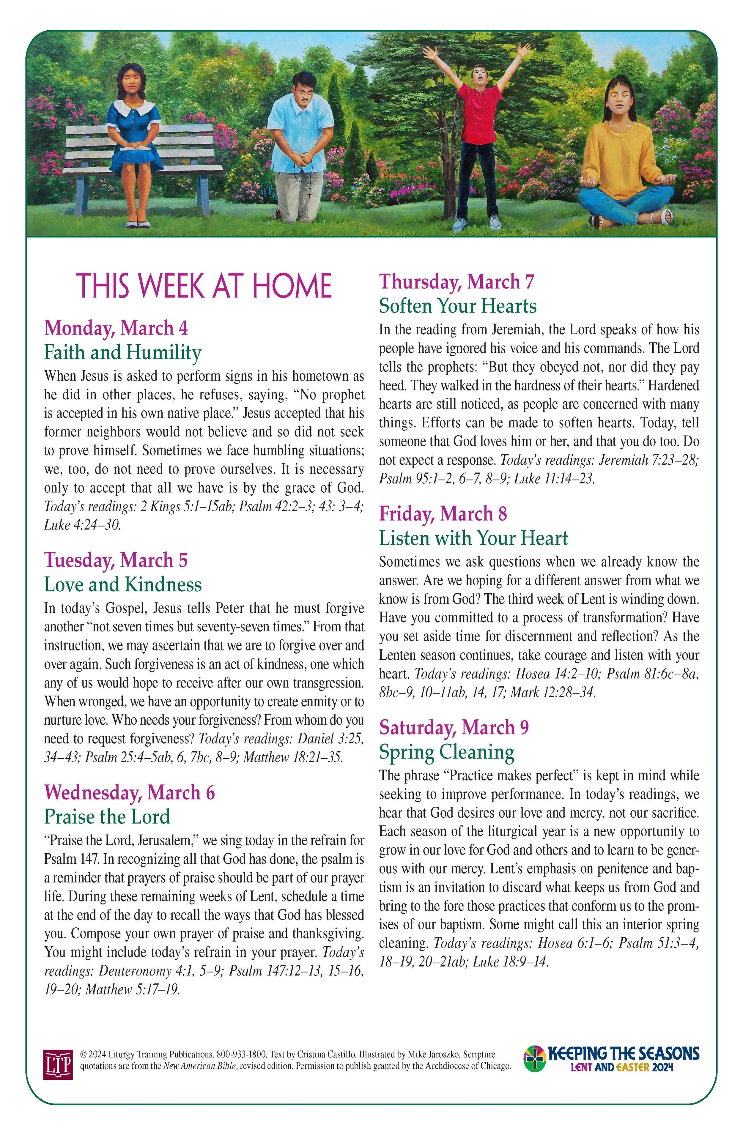 Lent Landing Page — St. Josephine Bakhita Parish