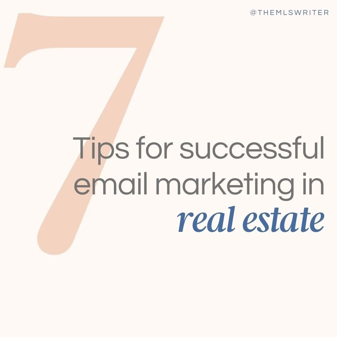 The MLS Writer + NEST IMPRESSIONS | Real Estate Copywriter and Email ...