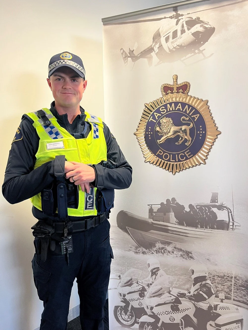 Devonport Police Spotlight: Trainee Constable Aiden Marshall — Spirited ...