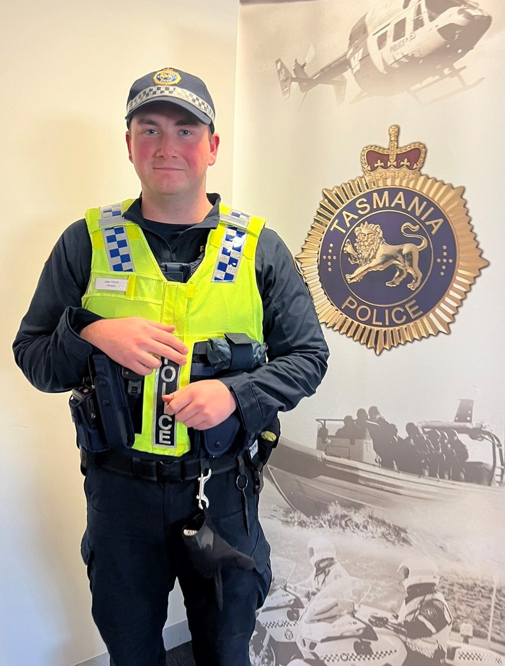 Devonport Police Spotlight: Trainee Constable Jake Youd — Spirited ...