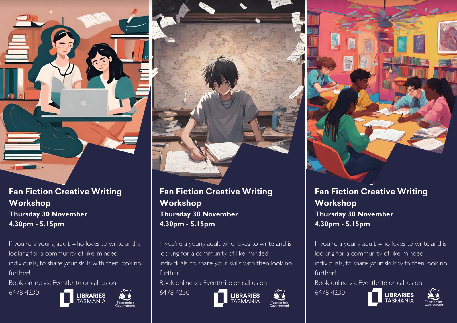 Fan Fiction Creative Workshop — Spirited Devonport