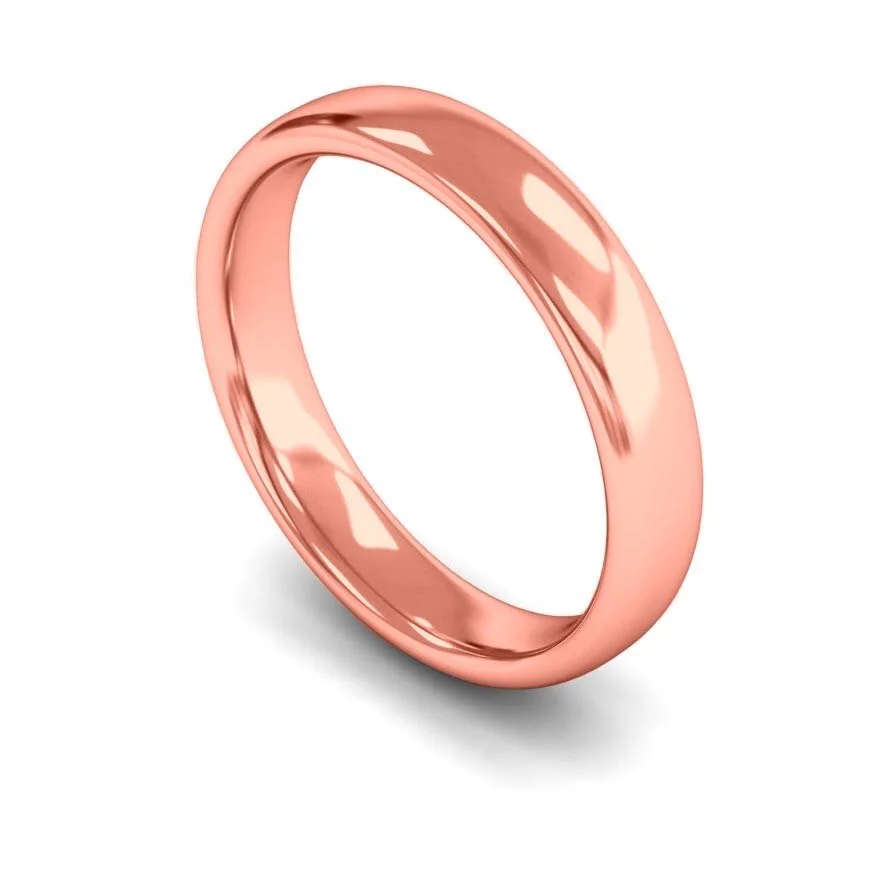 Court Shaped Wedding Band — Webley London