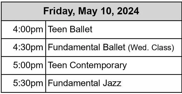 Photo Day Information — Arise School of Dance