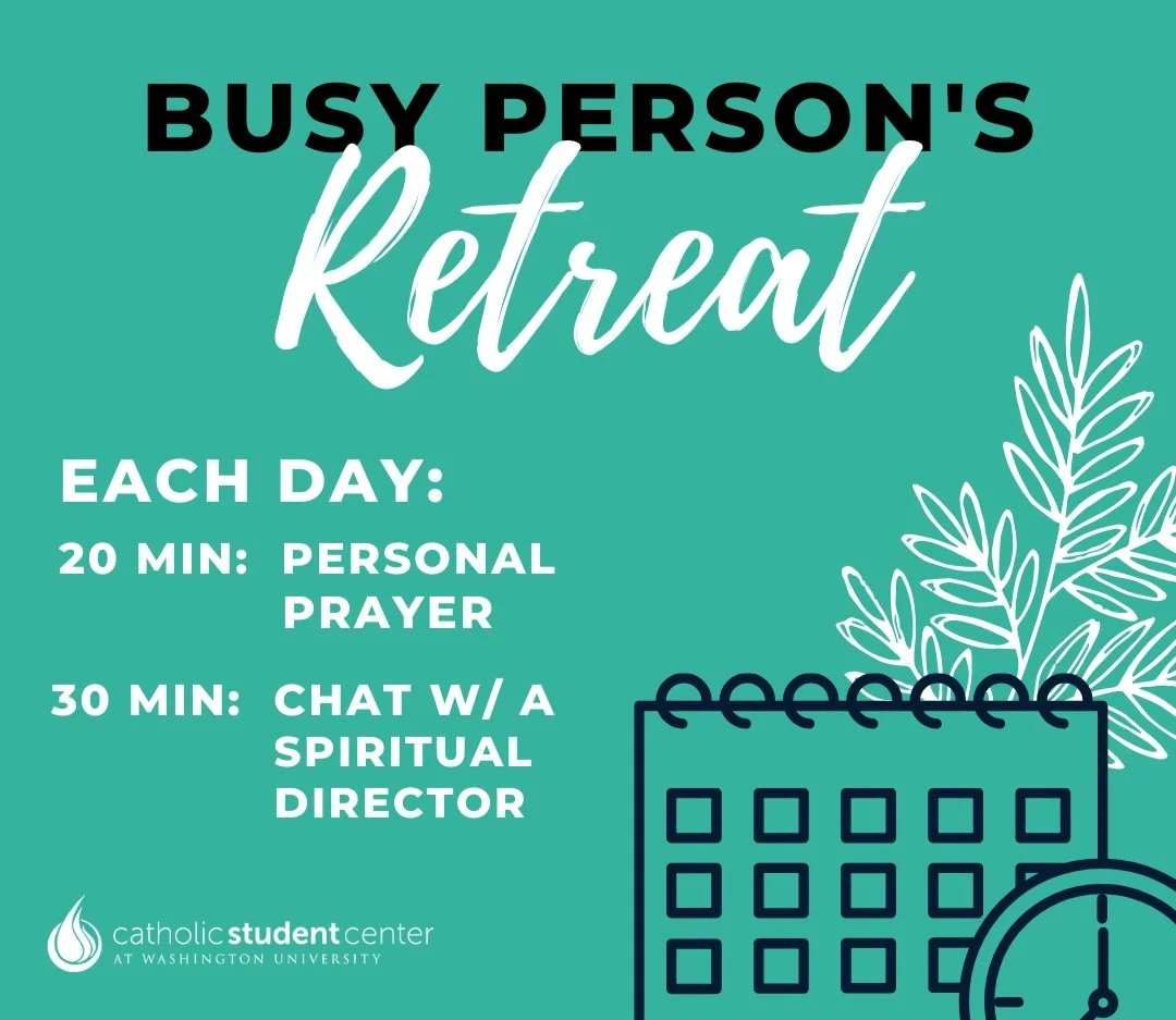 Retreats — Catholic Student Center